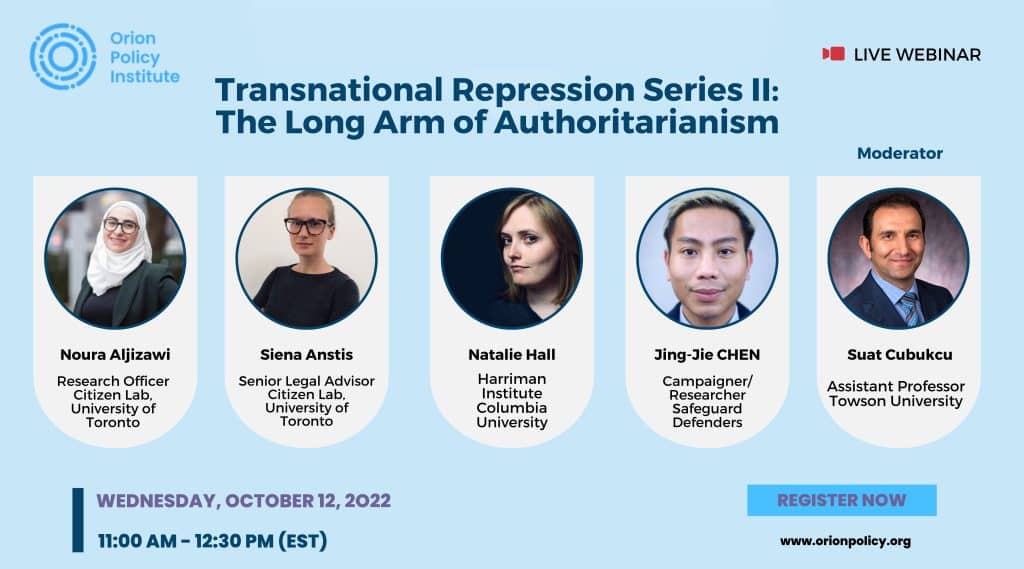 Transnational Repression: Insights from Orion Policy Institute